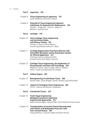 Tissue Engineering For Tissue And Organ Regeneration D Eberli | PDF