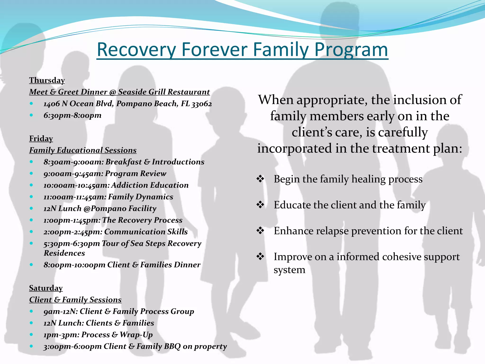 Recovery Forever Brochure | PPTX