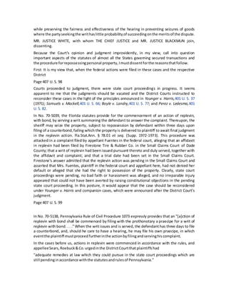 205811403 fuentes-v-shevin-original-case | DOCX | Law