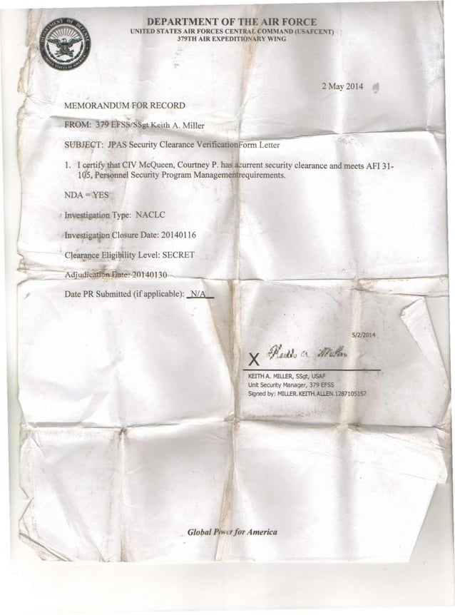 JPAS Security Clearance | PDF