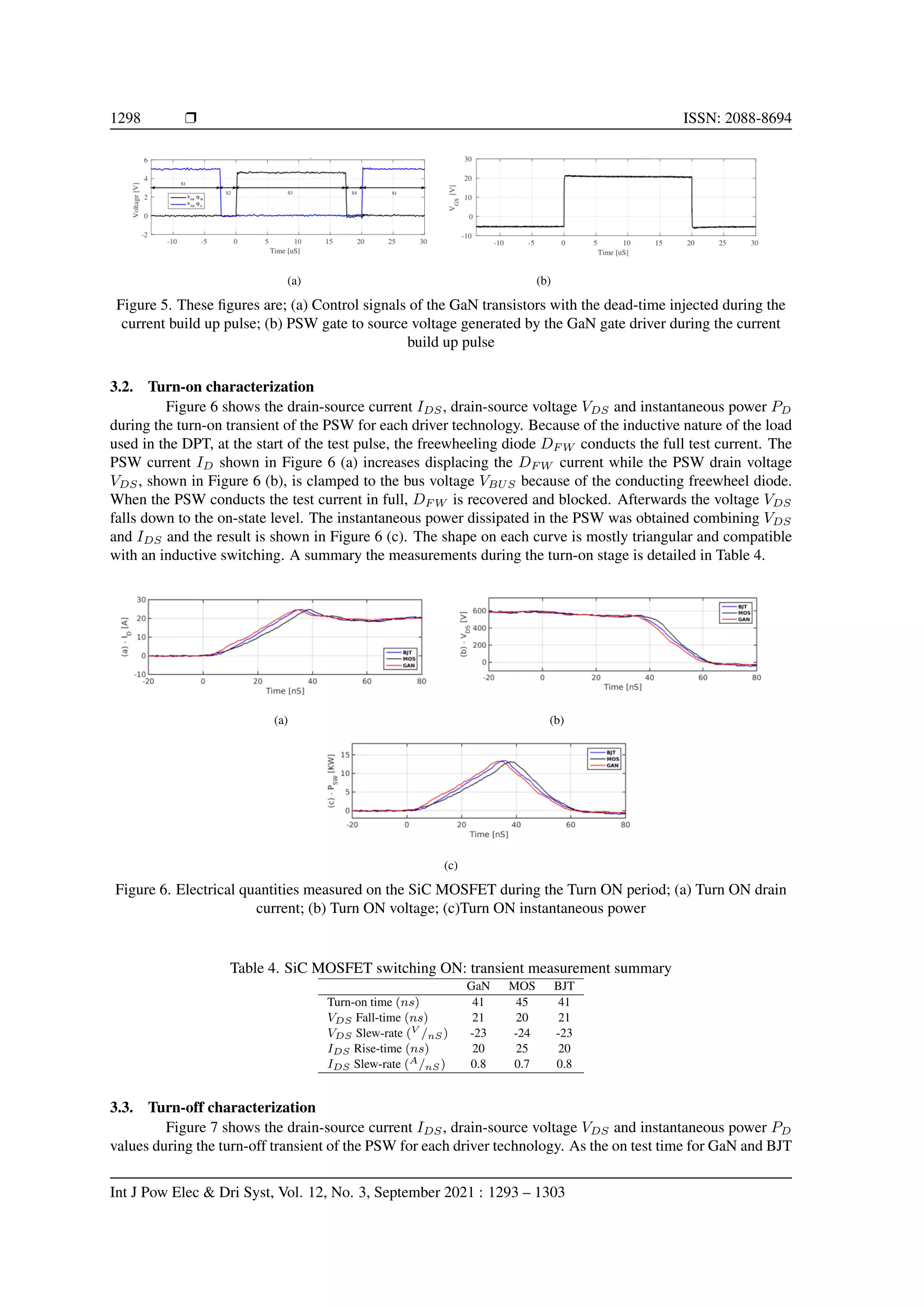 Performance evaluation of GaN and Si based driver circuits for a SiC ...