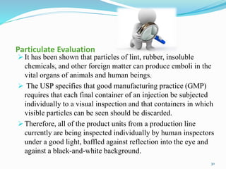 PROCESS VALIDATION OF INJECTABLES | PPTX