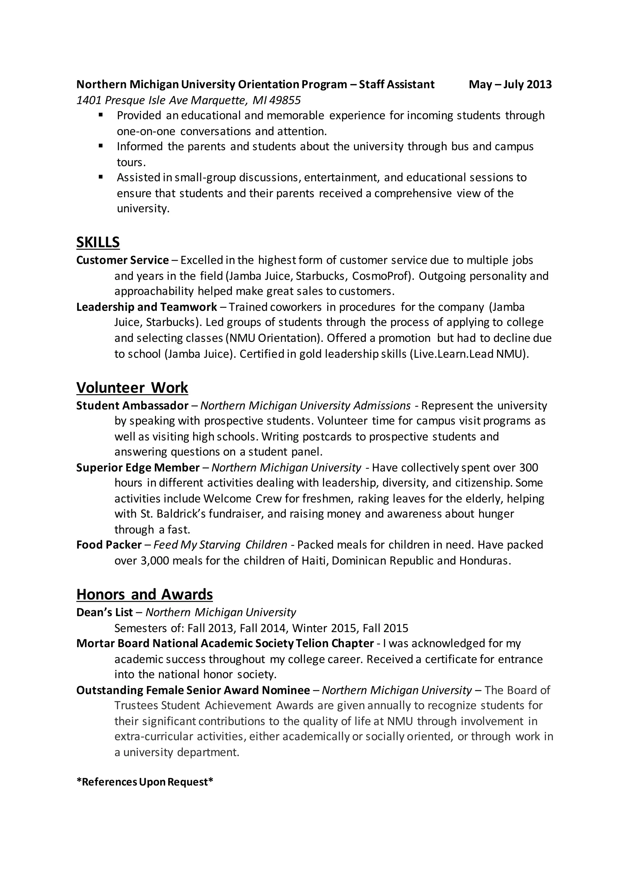 Completed resume | PDF