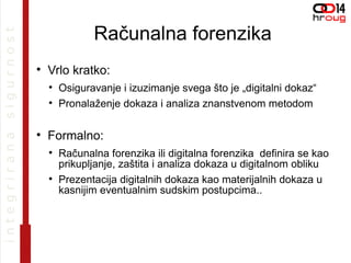 Analiza logova u digitalnoj forenzici | PDF