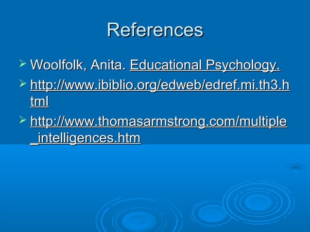 205fa03.multiintelligence | PPT