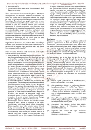 Padm Asana Anatomy | PDF