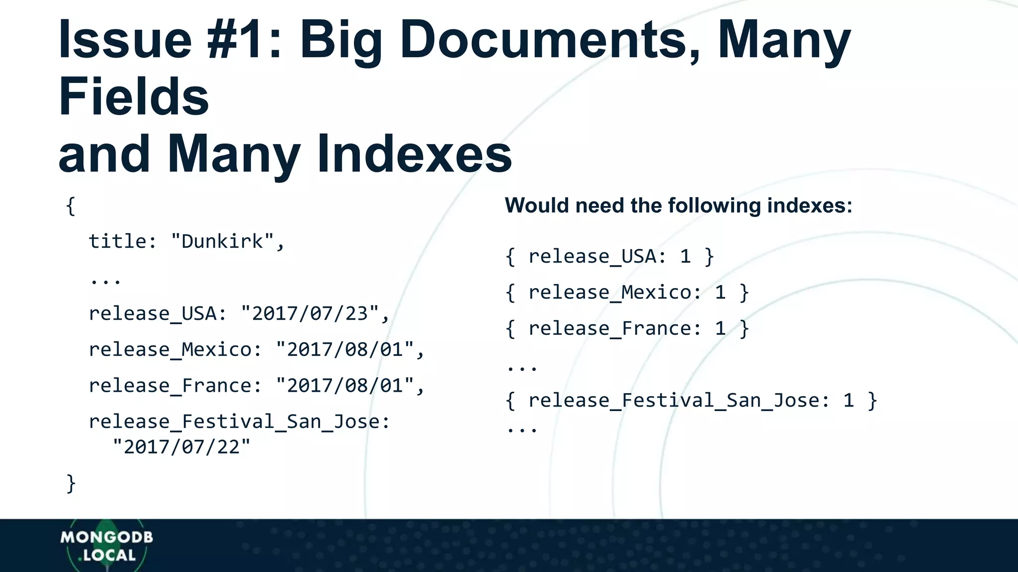 MongoDB.local Seattle 2019: Advanced Schema Design Patterns | PPTX
