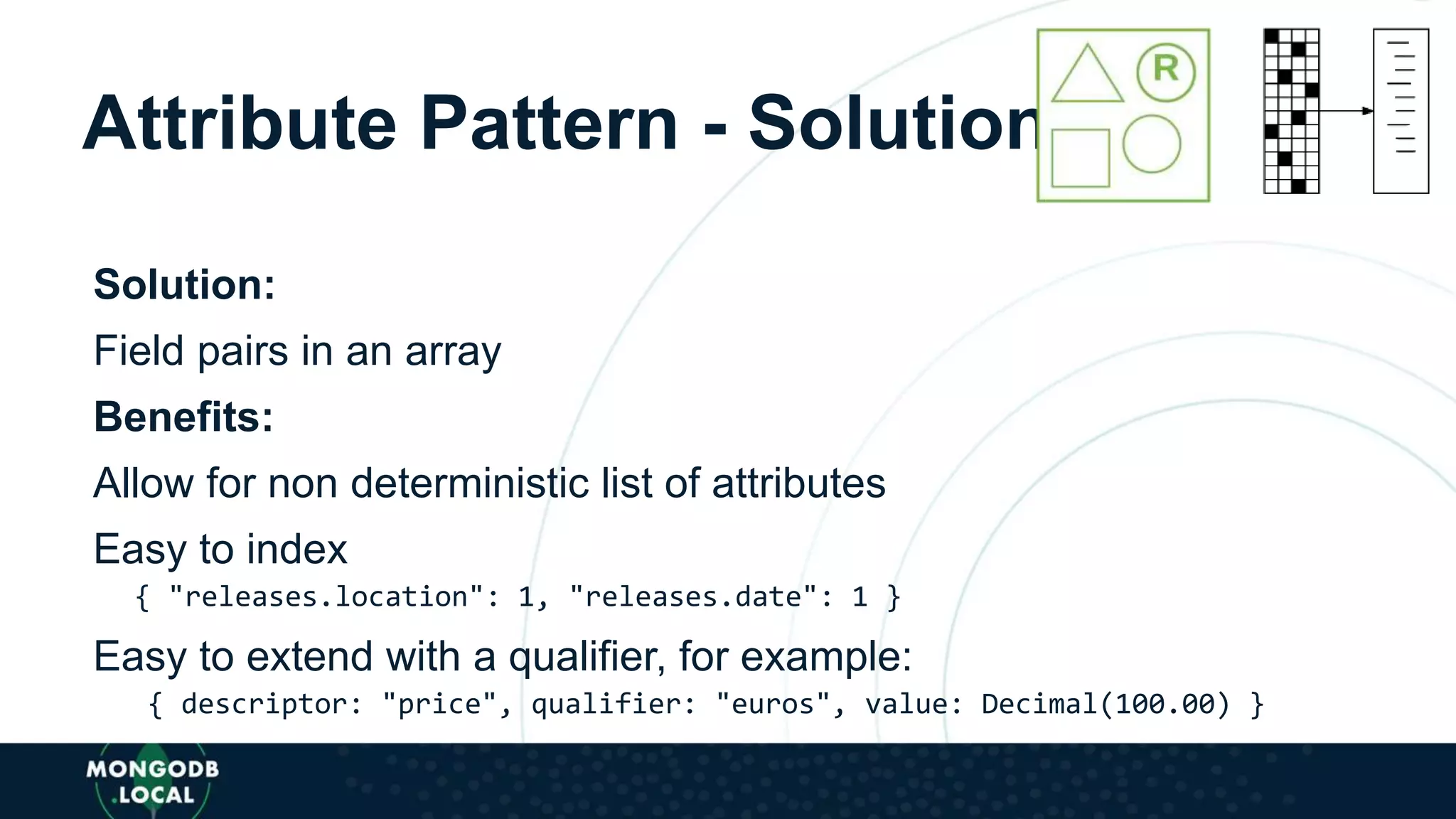 MongoDB.local Seattle 2019: Advanced Schema Design Patterns | PPTX