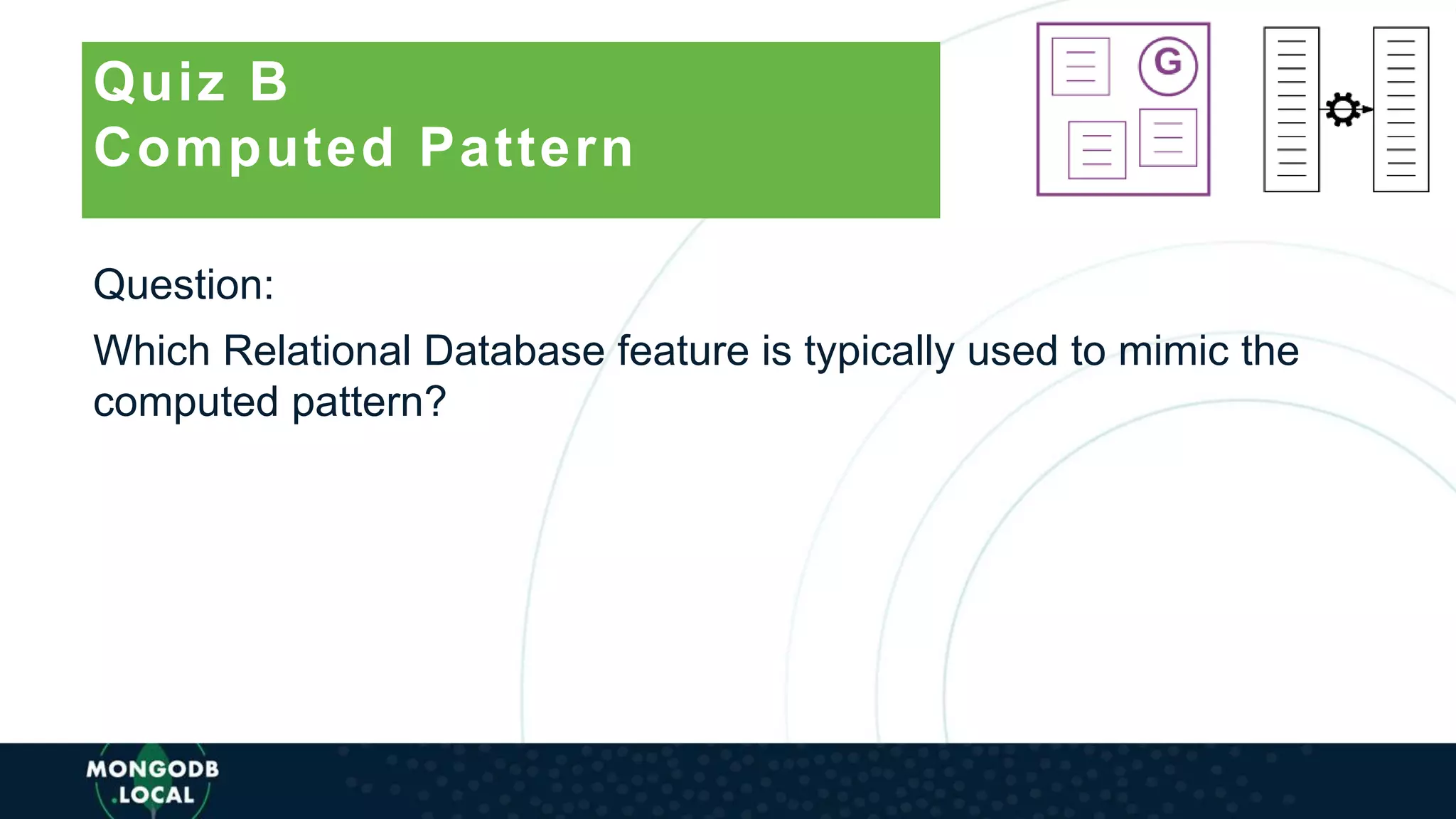 MongoDB.local Seattle 2019: Advanced Schema Design Patterns | PPTX