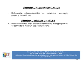 law of crimes | PPT