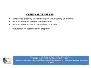 law of crimes | PPT