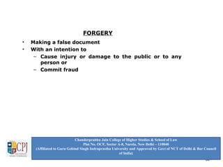 law of crimes | PPT