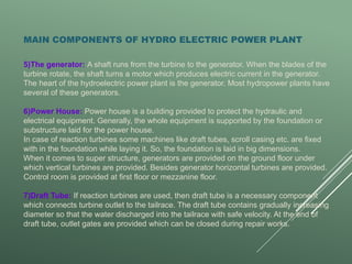 Hydel Power Plant - A detailed presentation | PPTX