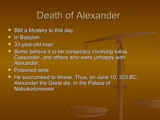 Alexander-the-great | PPT