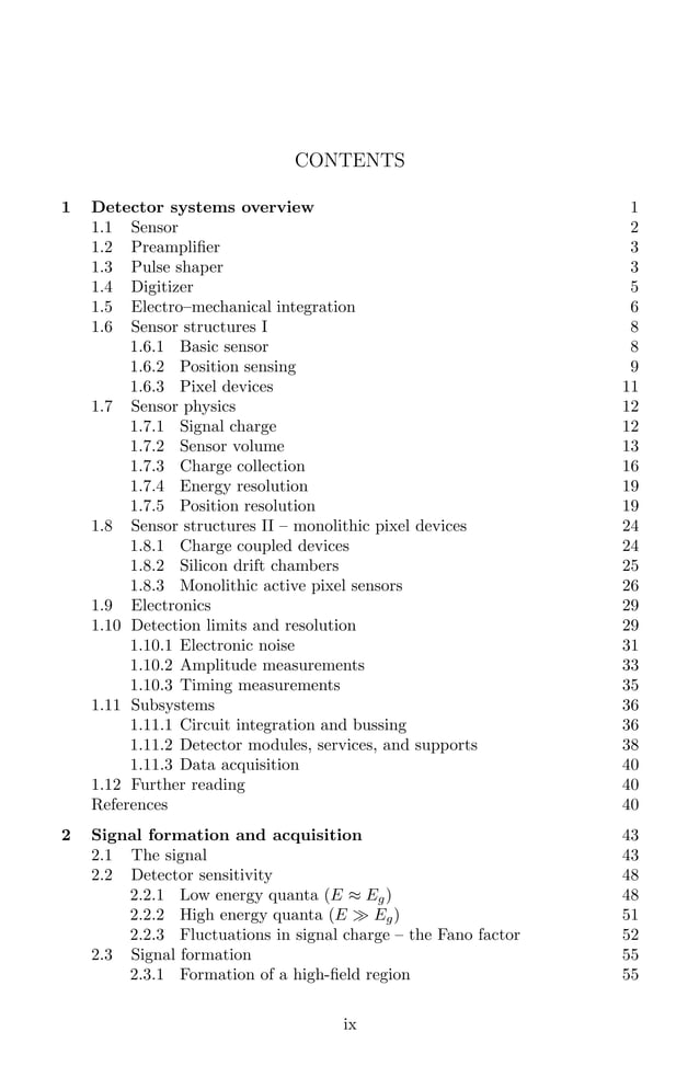 Semiconductor Detector Systems Helmuth Spieler | PDF