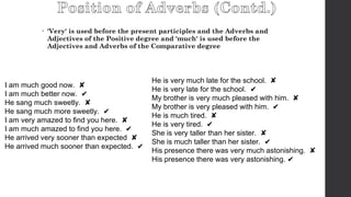 Adverbs for the basic grammar for new learner | PPT