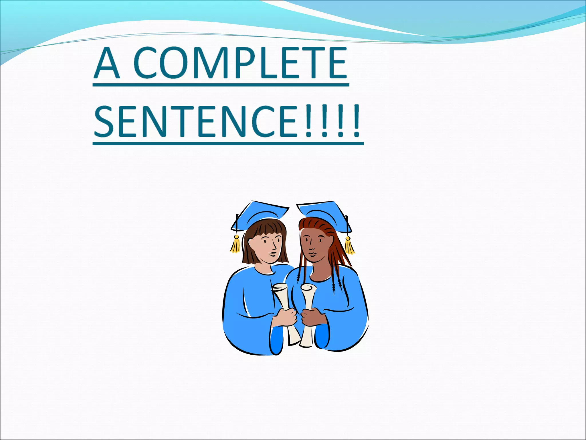 parts of a sentence | PPT
