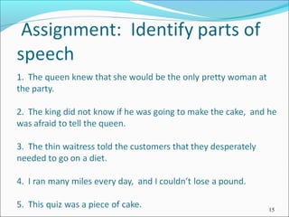 parts of speech | PPT