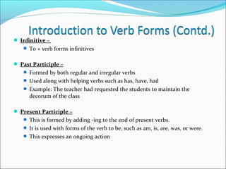 verb | PPT