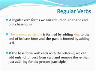 verb | PPT