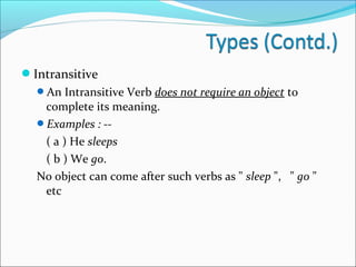verb | PPT