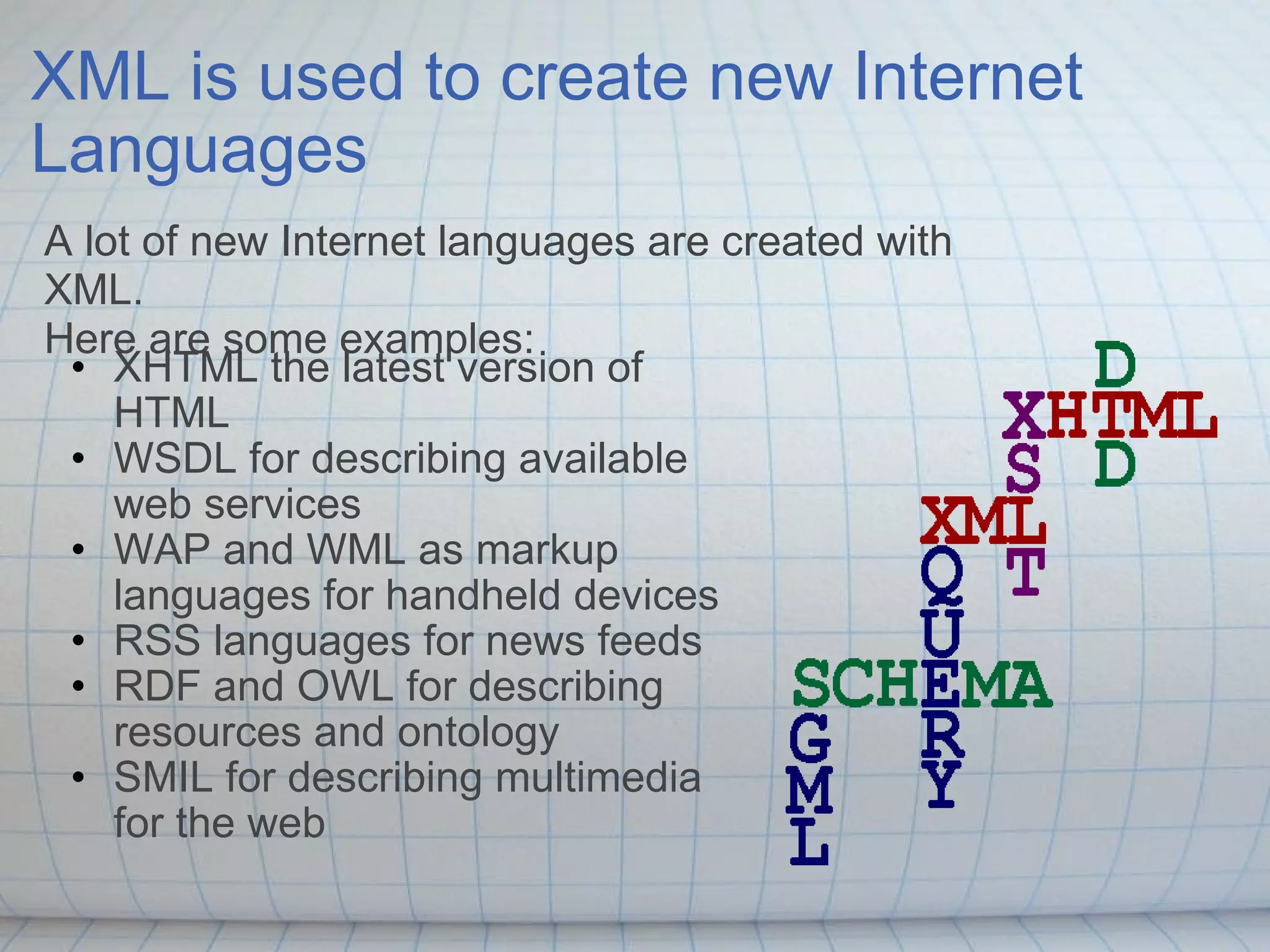 XML Technologies | PPT