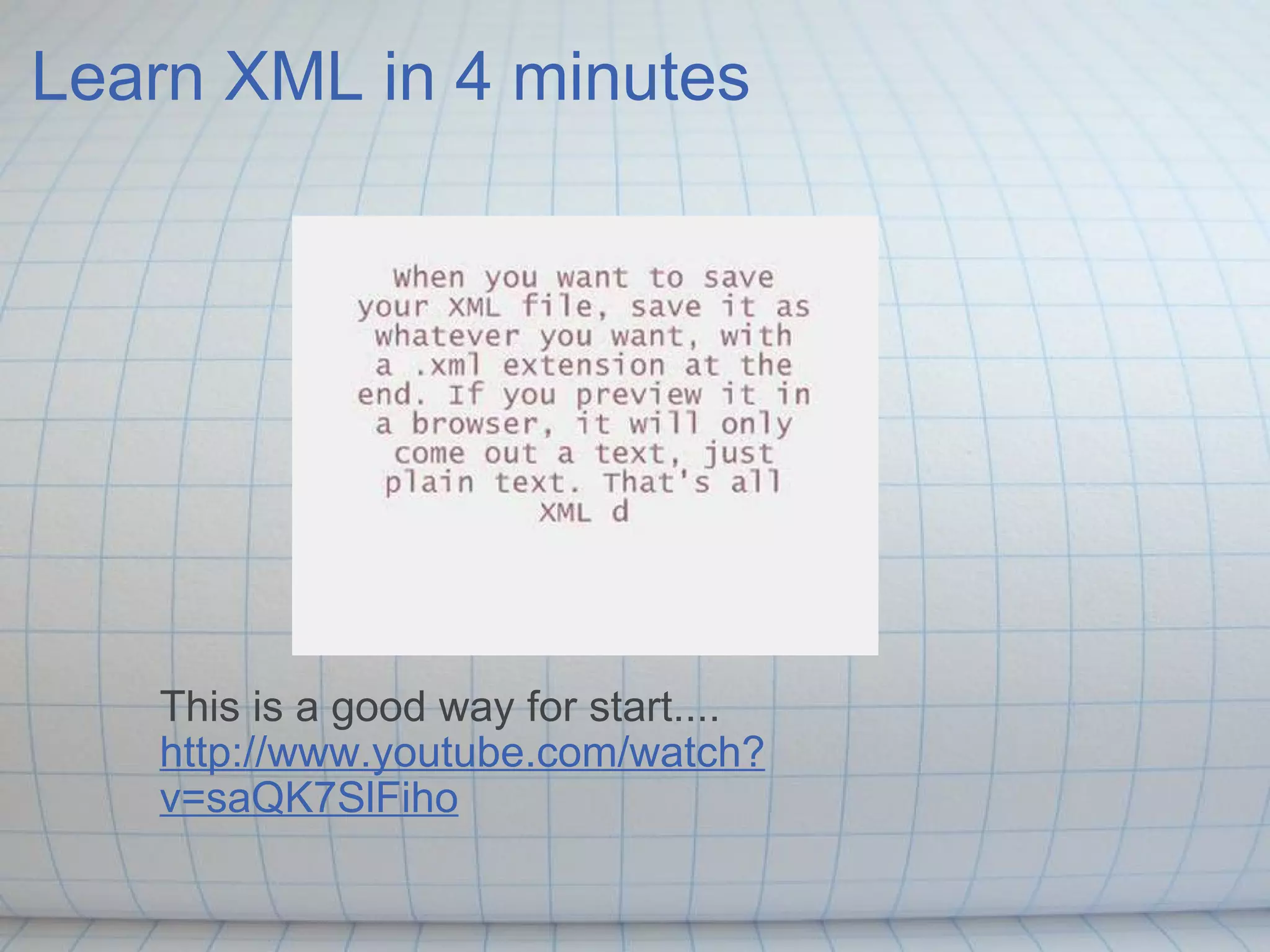 XML Technologies | PPT