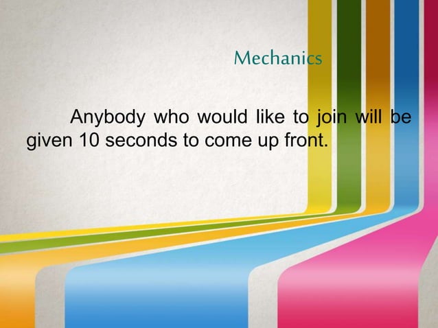 The Best Game (An Ice Breaker Game For Filipinos) | PPTX