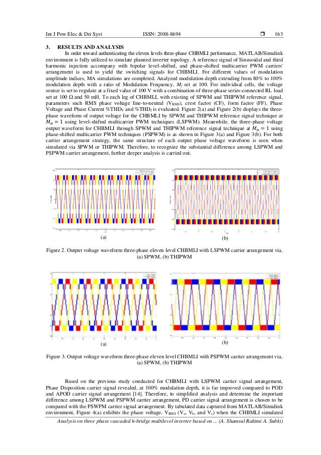 Analysis on three phase cascaded H-bridge multilevel inverter based on ...