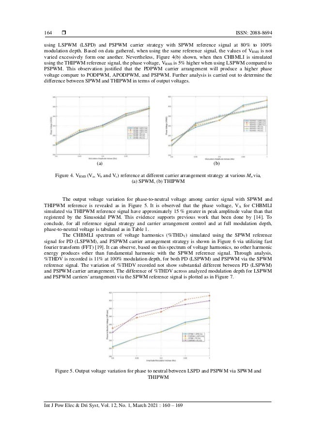 Analysis on three phase cascaded H-bridge multilevel inverter based on sinusoidal and third ...