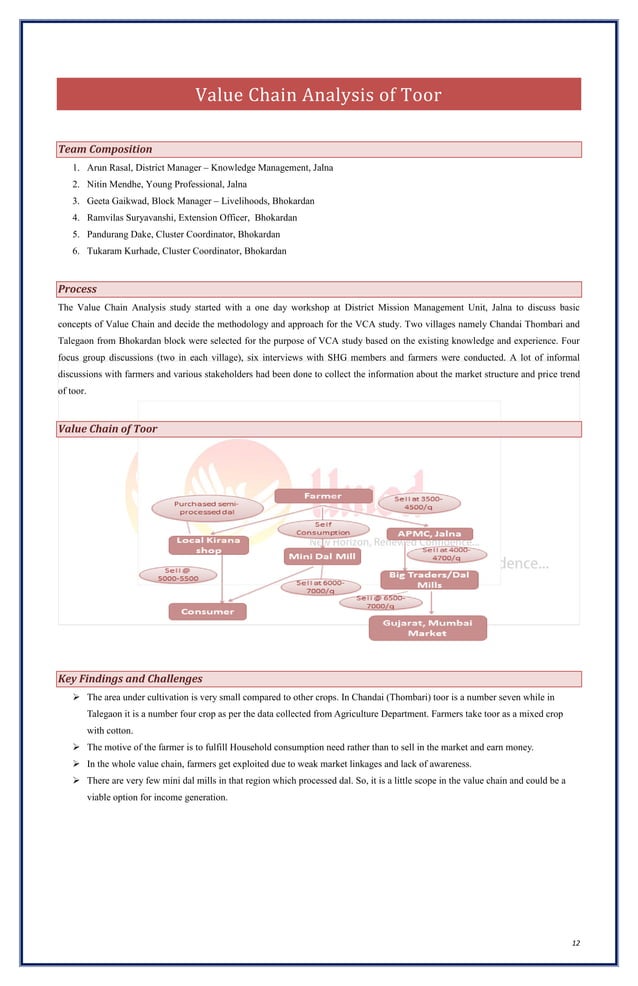 Mapping Livelihoods Value Chains | PDF