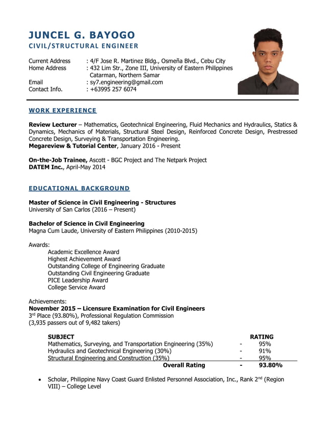 CV - BAYOGO JG | PDF