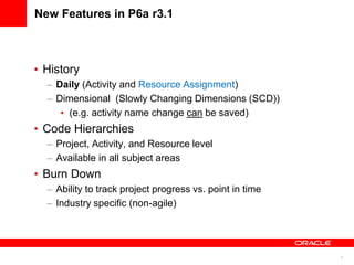 206560 p6 analytics 3 1 | PPT