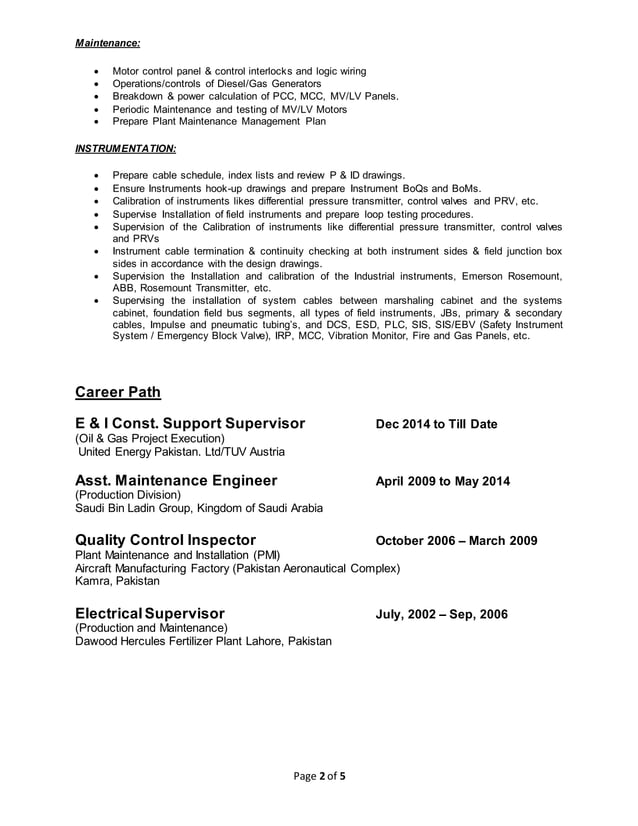 CV Mahboob Updated 24.10.15 | Civil Engineering Industry | Industries