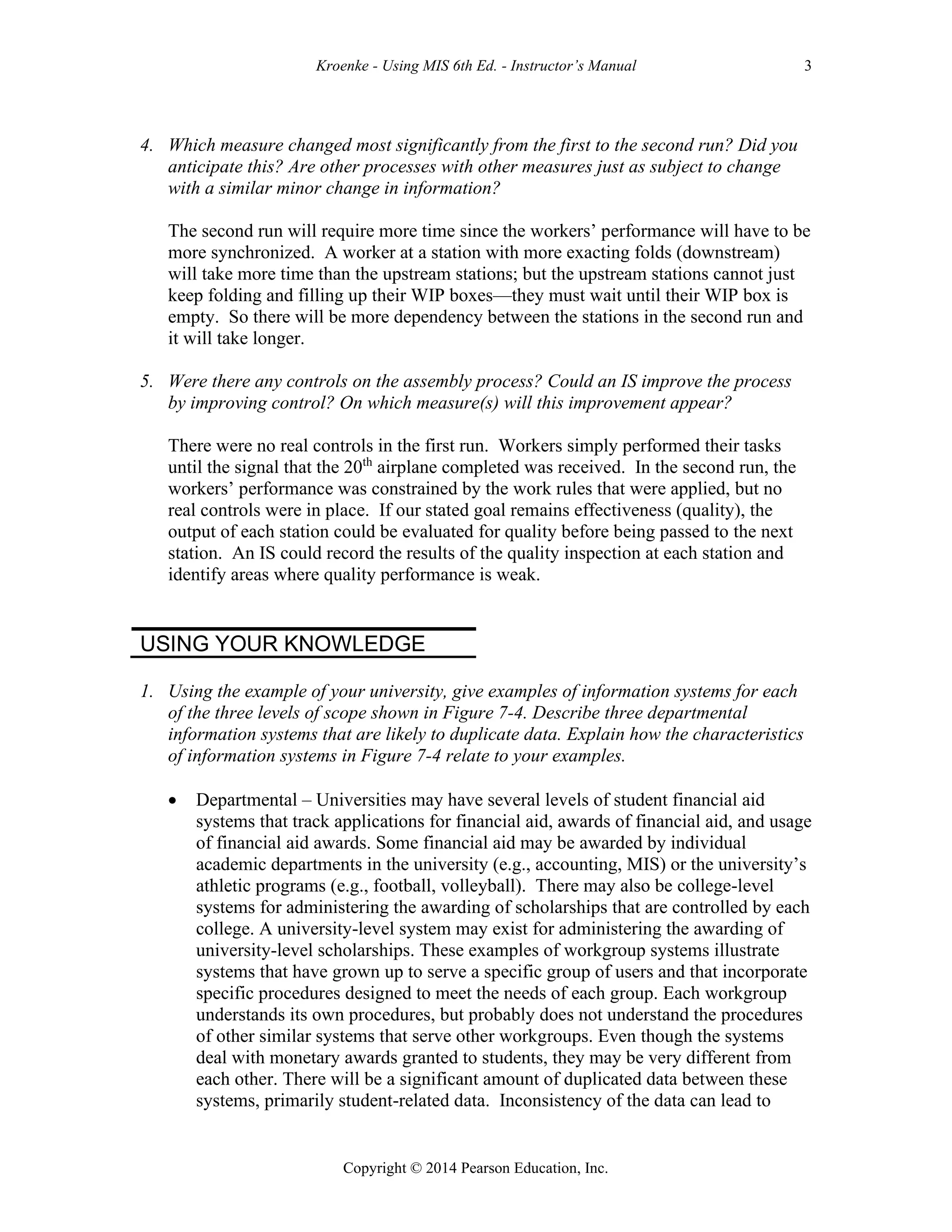 Using MIS 6th Edition Kroenke Solutions Manual | PDF