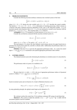 Adaptive dynamic programming algorithm for uncertain nonlinear switched systems | PDF