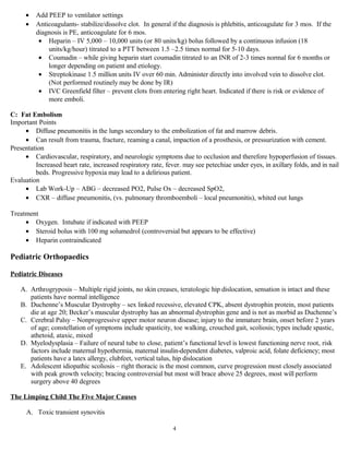 206869083 ortho-study-guide | DOC | First Aid | Injuries