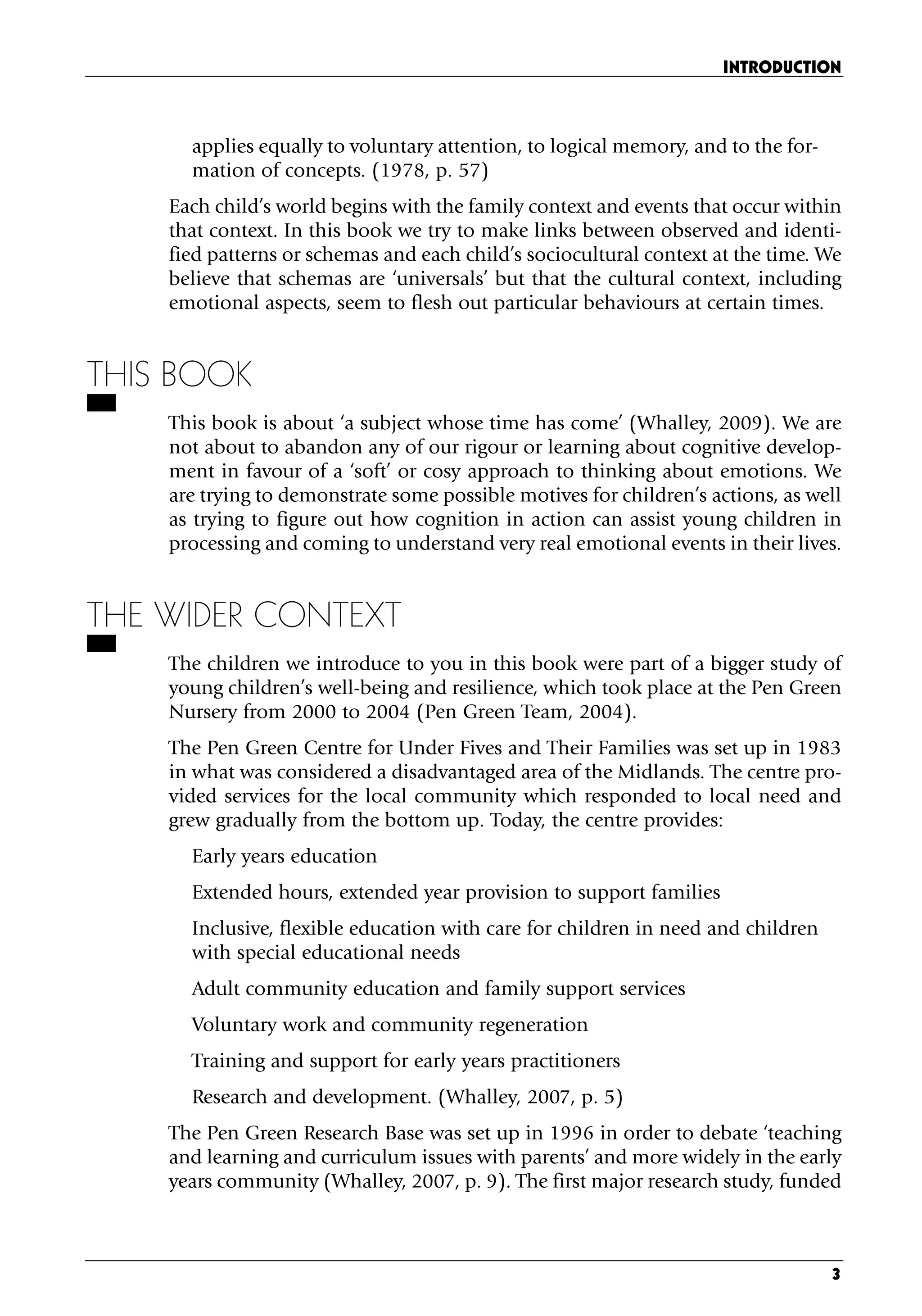 Understanding Schemas And Emotion In Early Childhood Cath Arnold Pen Green Team | PDF