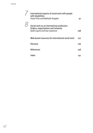 Introducing International Social Work Sue Lawrence Karen Lyons Graeme ...
