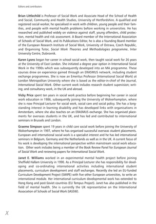Introducing International Social Work Sue Lawrence Karen Lyons Graeme ...