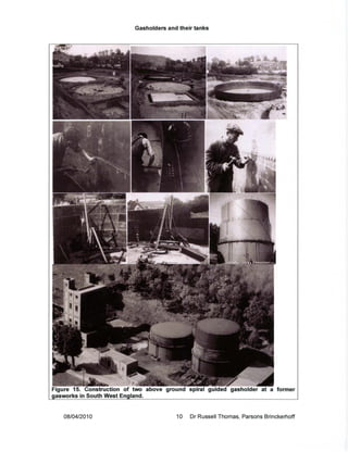construction and operation of gasholders and their tanks | PDF