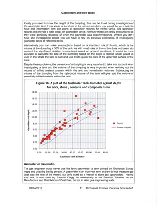 construction and operation of gasholders and their tanks | PDF