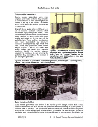 construction and operation of gasholders and their tanks | PDF