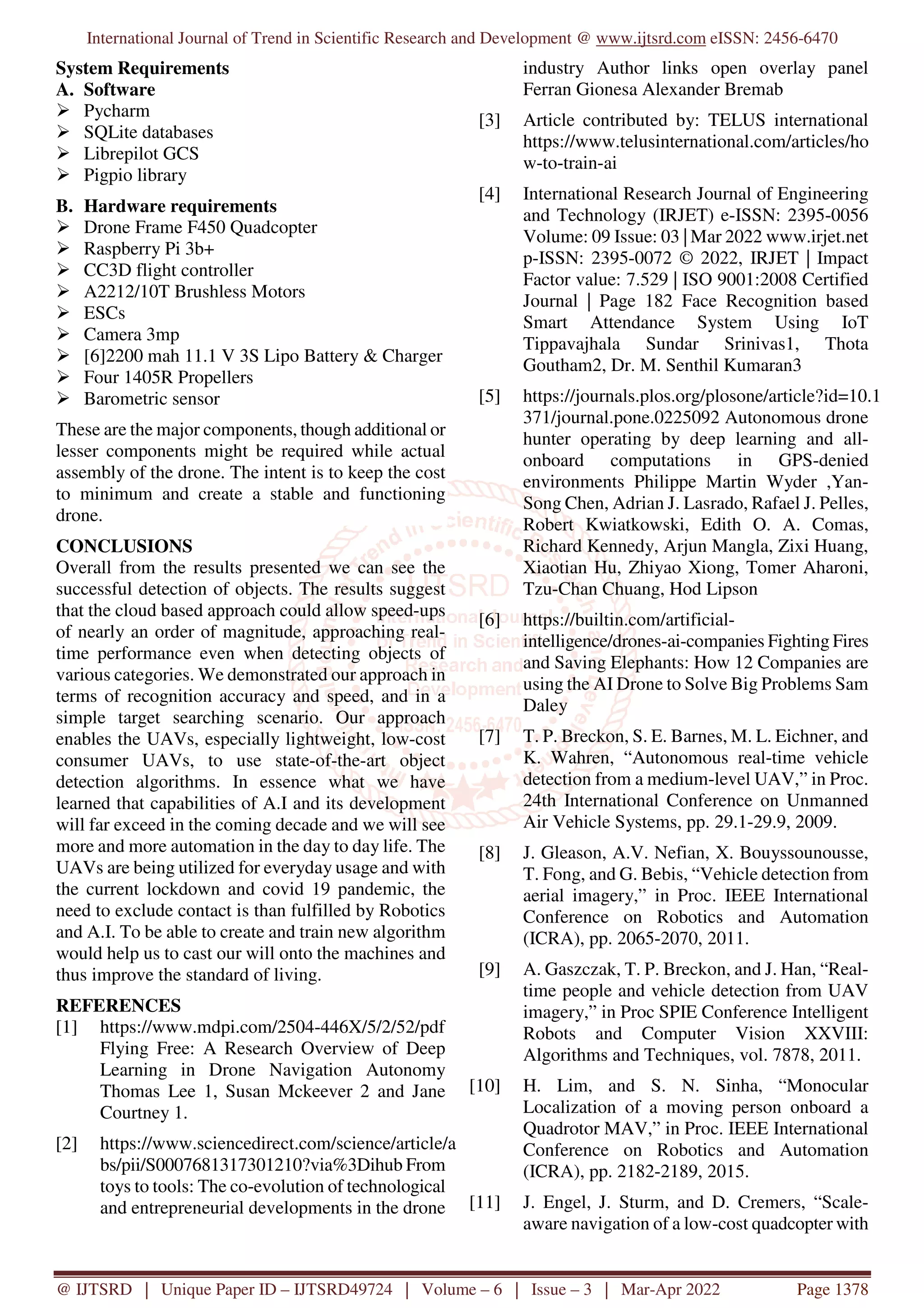 Object Detection in UAVs | PDF