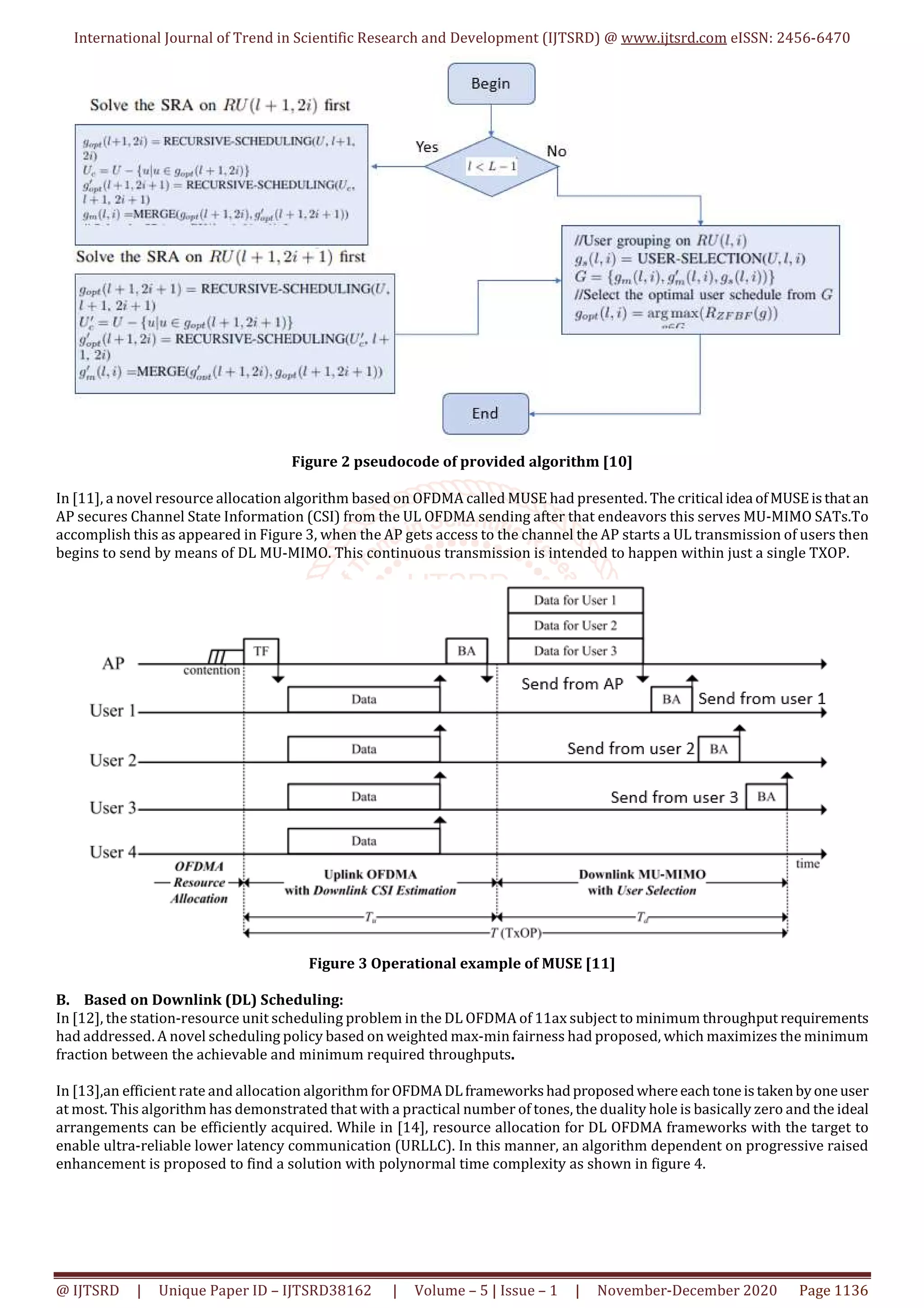 Review Paper on 802.11ax Scheduling and Resource Allocation | PDF | Computer Networking | Computing