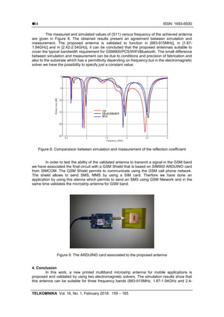 A Multiband Printed Antenna Suitable for Wireless Applications | PDF