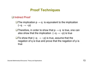 Proof techniques and quantifiers : lecture 3 | PPT