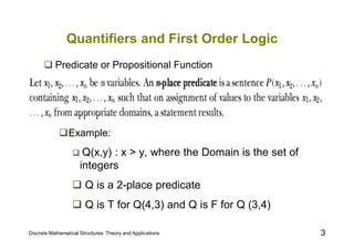 Proof techniques and quantifiers : lecture 3 | PPT