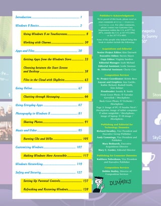 Exploring Windows 8 For Dummies Galen Gruman | PDF