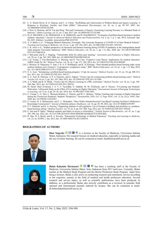 Using online flipped classroom in problem-based learning medical ...